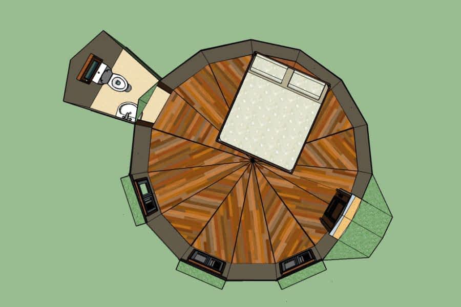 Domo Glamping - Ademas - domo geodesico